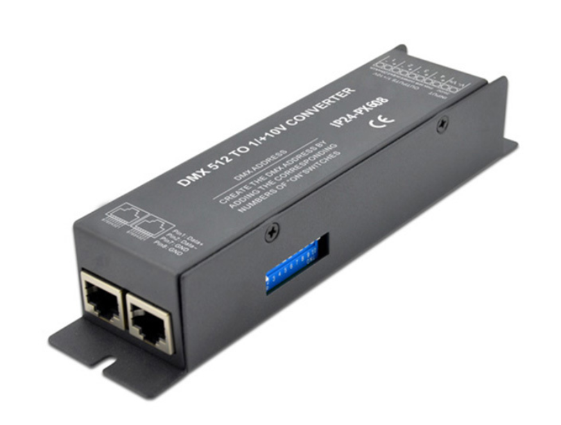 Principles and cases of dmx to 0-10v converter products